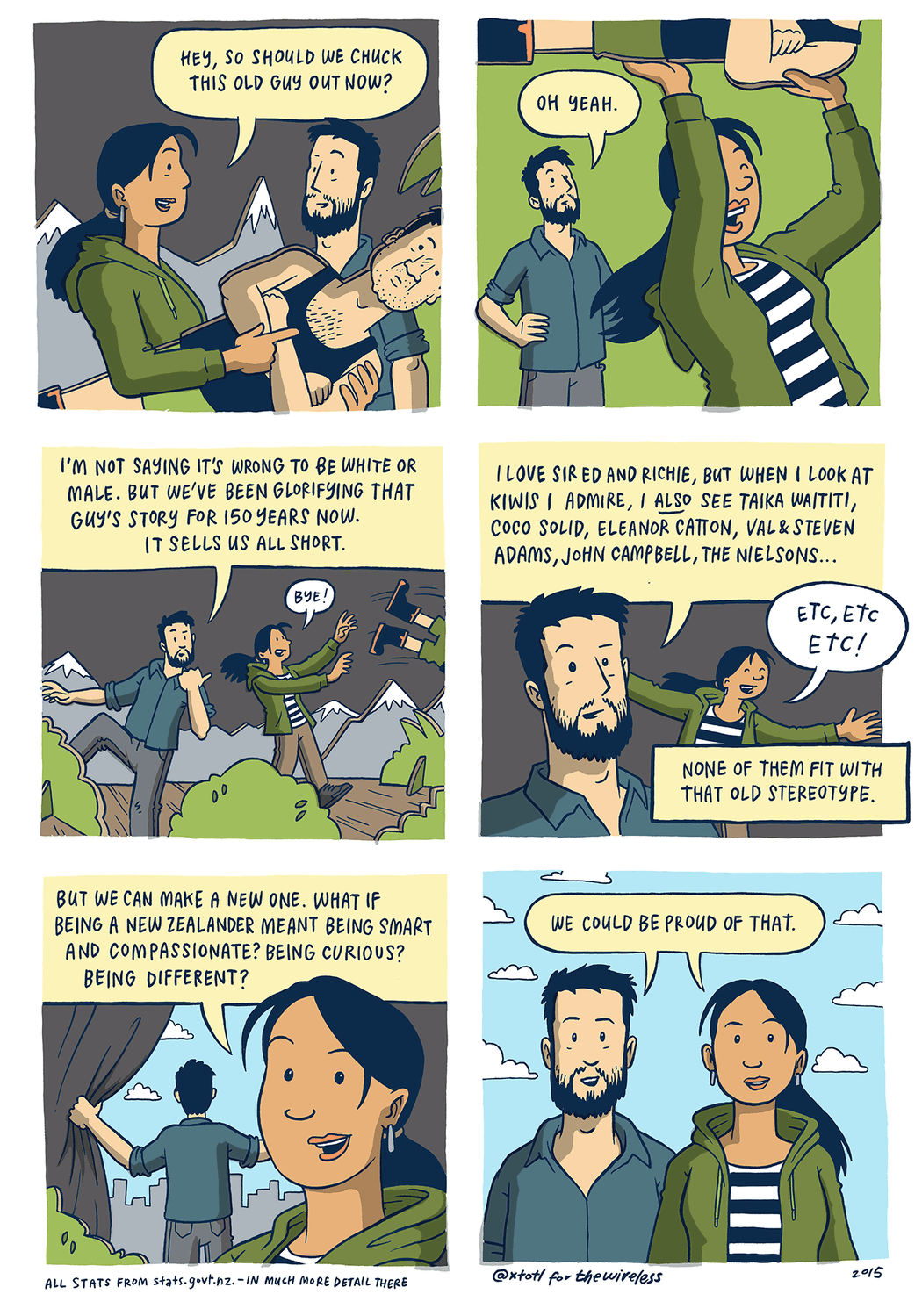 The Pencilsword: Goodbye Old Zealand | RNZ News