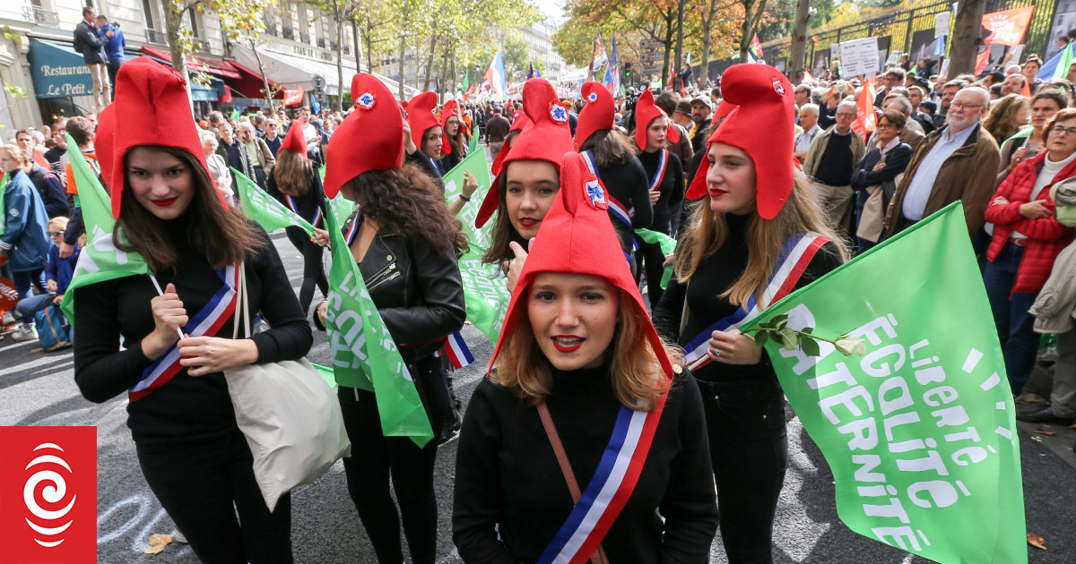 France's IVF bill sparks mass protests in Paris | RNZ News