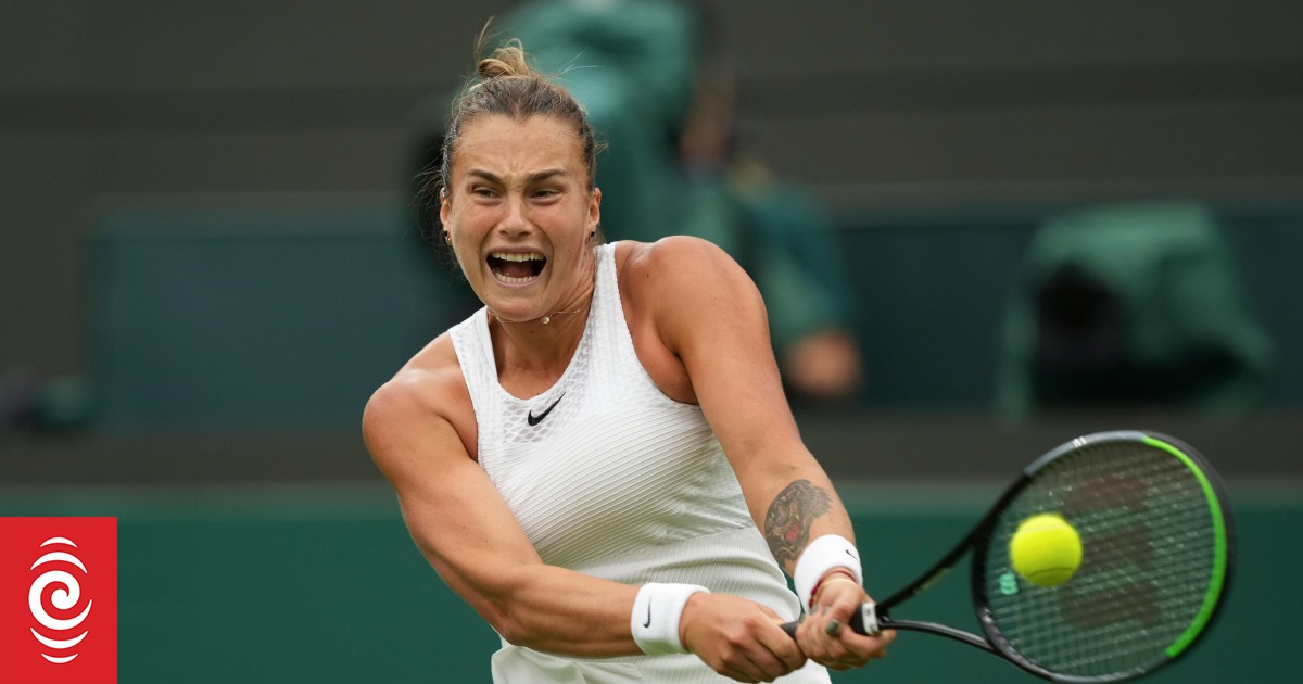 Sabalenka wants tennis focus as Russian players return to Wimbledon ...