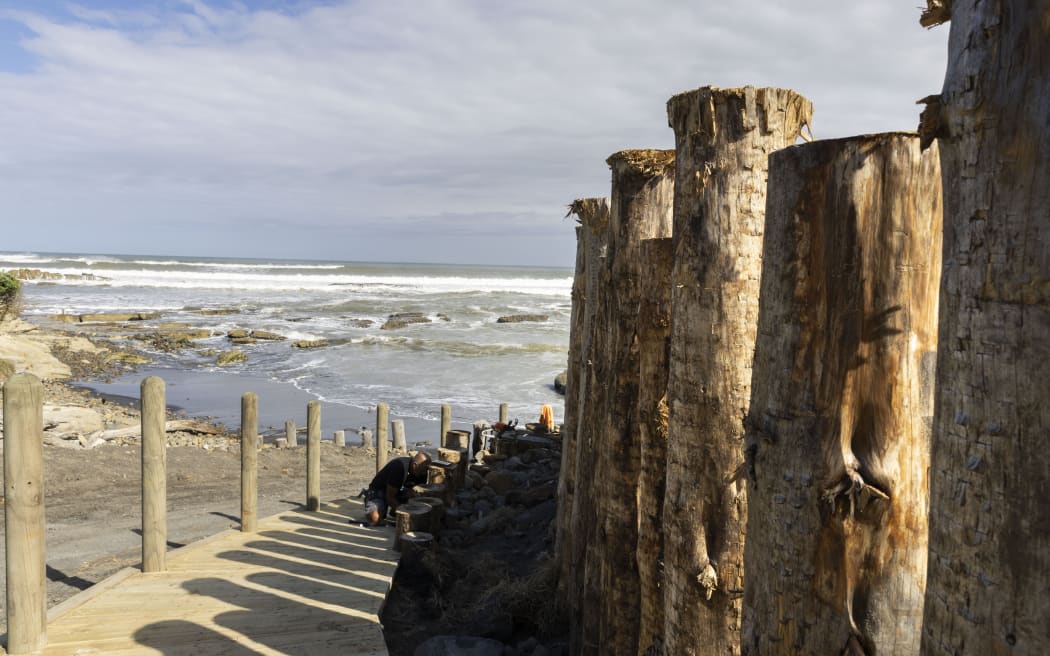 Port Waikato's new erosion sea wall marks victory for residents after ...