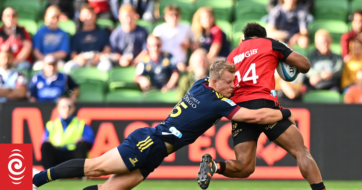 Super Rugby Pacific: Highlanders v Crusaders - as it happened | RNZ News
