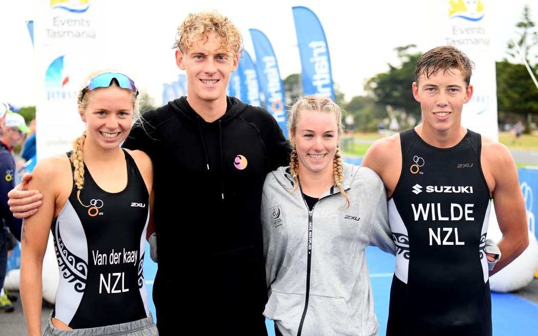 NZ relay triathletes second at world sprint championships | RNZ News