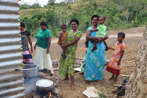 Disaster hit Fiji village rebuild begins | A Gallery from Pacific Waves ...