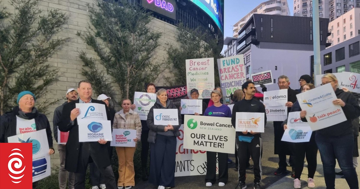 Patients with life-limiting conditions protest for better medicine ...