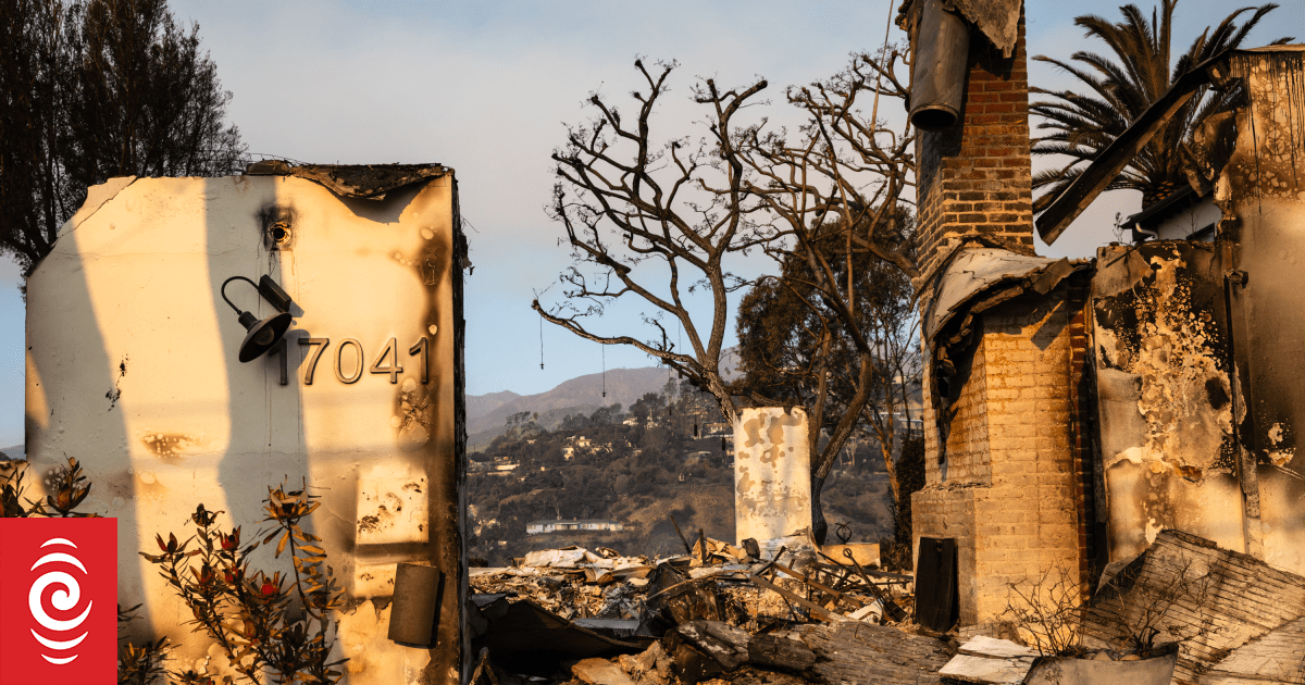 Former NZer Tim O'Brien on the Los Angeles wildfires | RNZ News