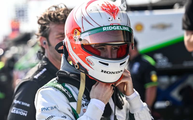 Glitch ruins Marcus Armstrong's bid for maiden IndyCar win | RNZ