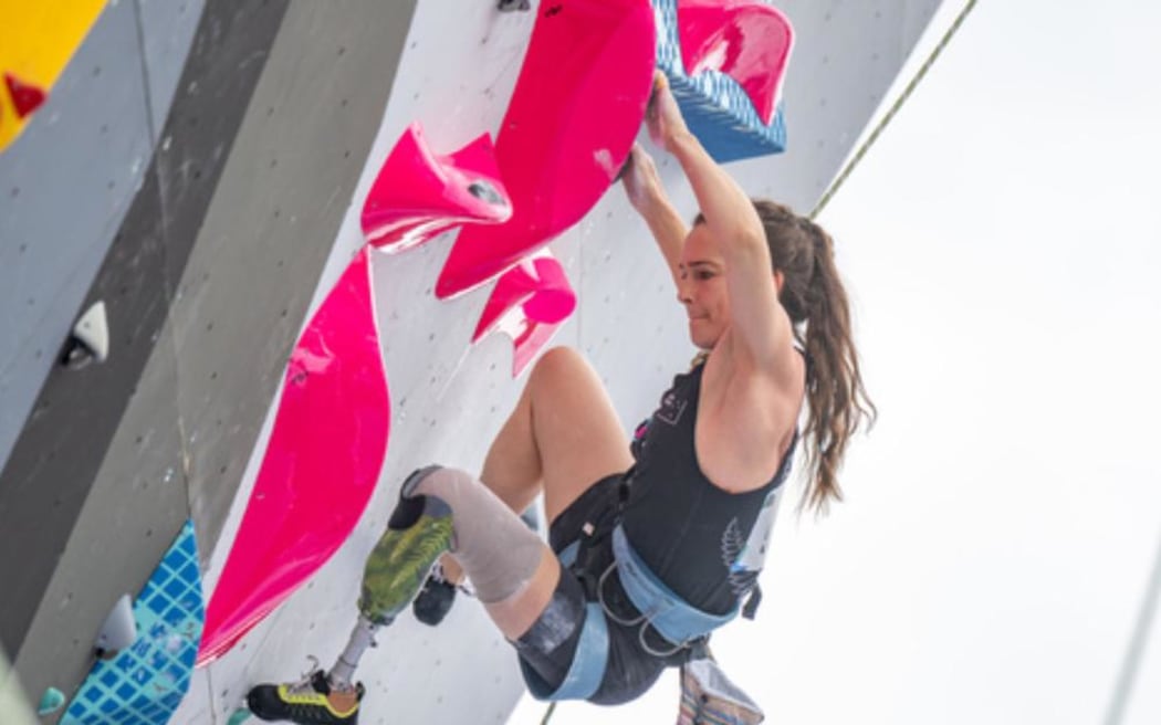 Whanganui climber has her eyes set on 2028 paralympics | RNZ