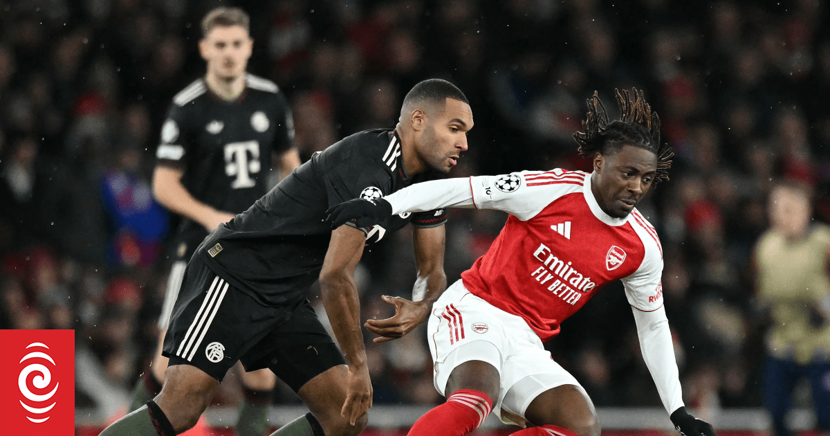 Arsenal stun Bayern Munich to seize Champions League top spot | RNZ News