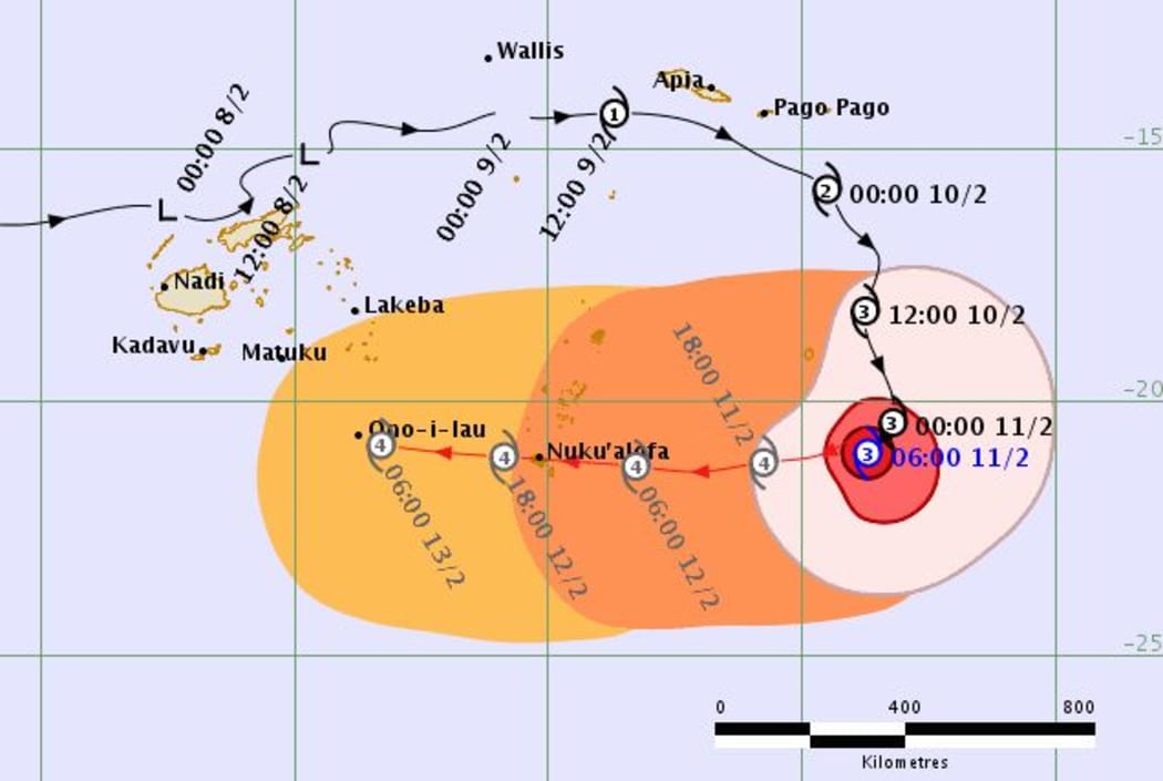 Tropical Cyclone Gita puts Tonga and Fiji on alert | RNZ News