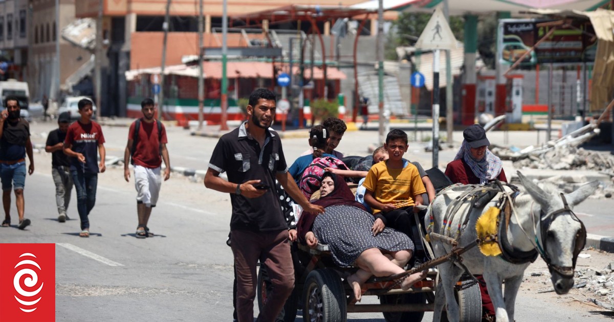Human Rights Watch accuses Israel of mass displacement in Gaza ...