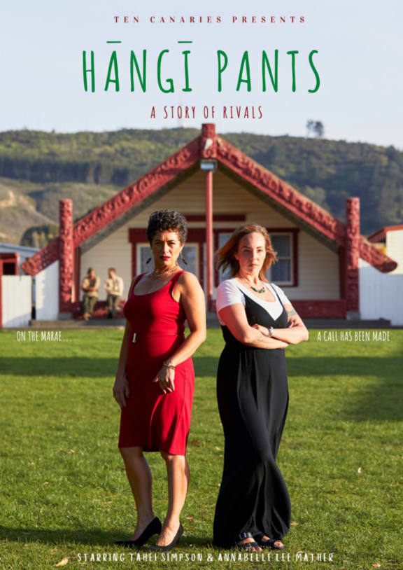 Hāngī Pants, Jake Mokomoko and Claire Varley | RNZ