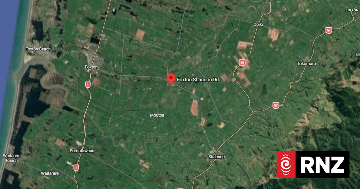 Motorcyclist dies after Foxton Shannon Road crash | RNZ News