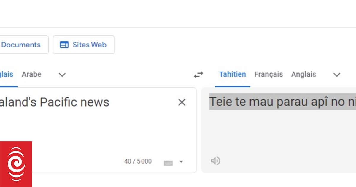 More Pacific languages added to Google Translate | RNZ