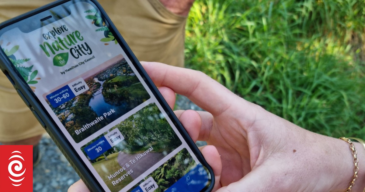 Hamilton council launches app to help discover natural areas | RNZ