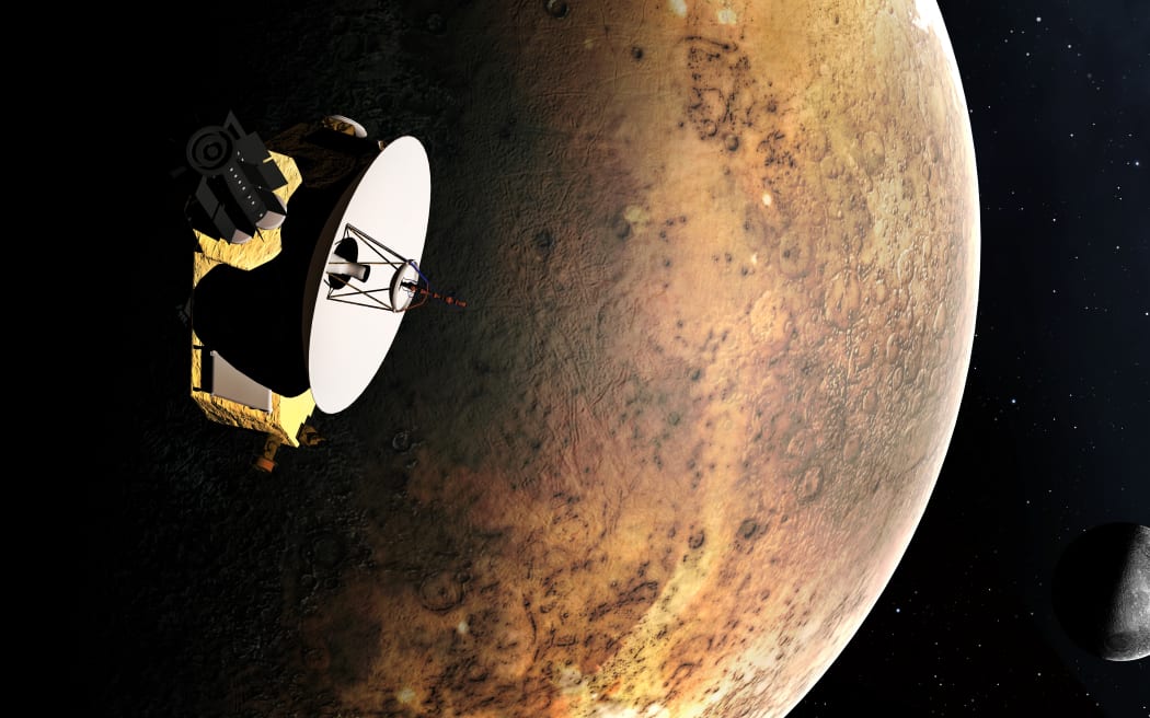 probe on pluto