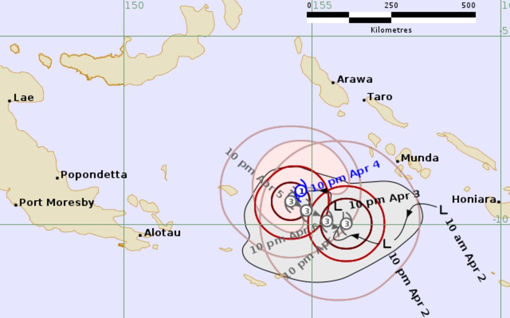 Tropical Cyclone forms in the Solomon sea | RNZ News