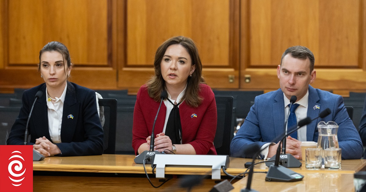 Ukrainian MPs at Parliament | RNZ News