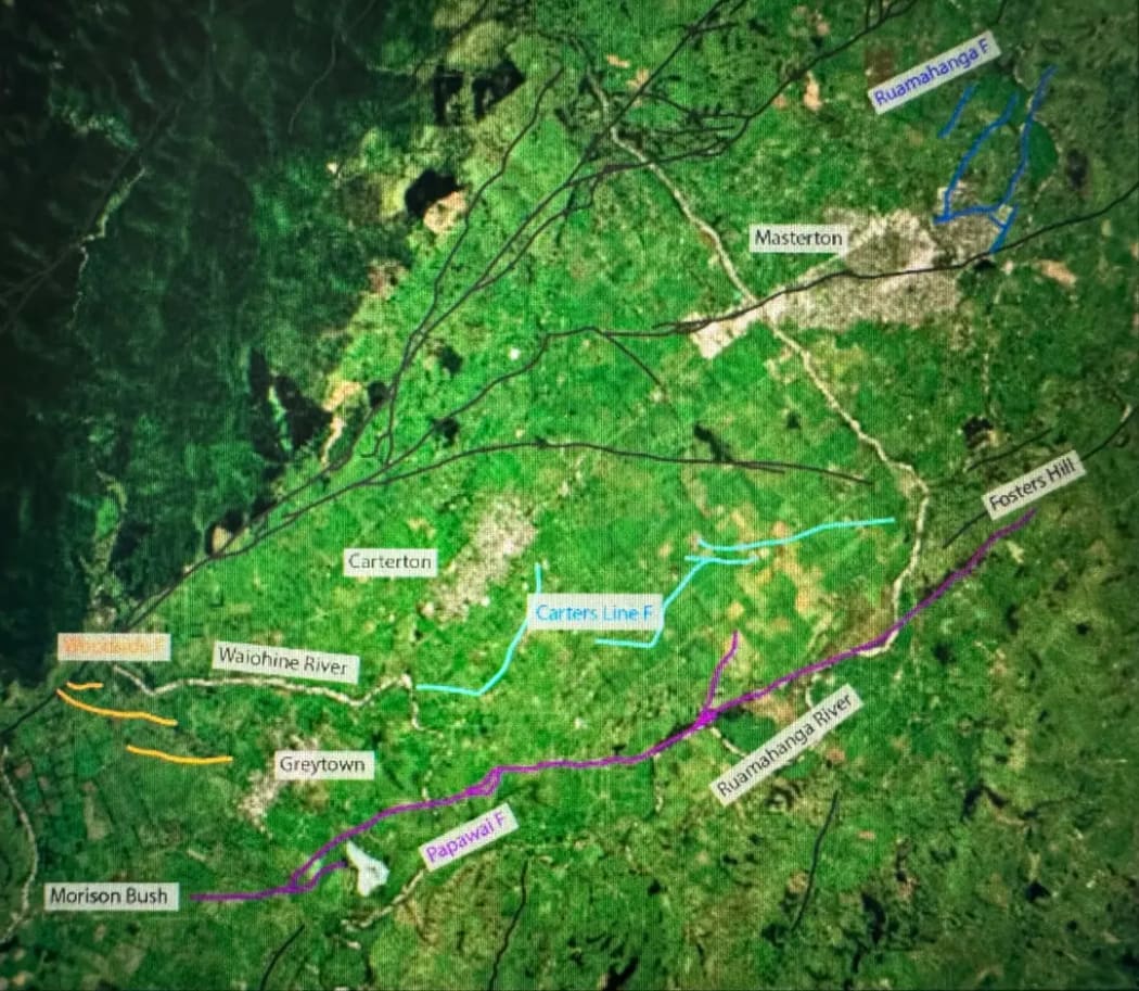 New earthquake faults discovered near Wairarapa towns | RNZ News