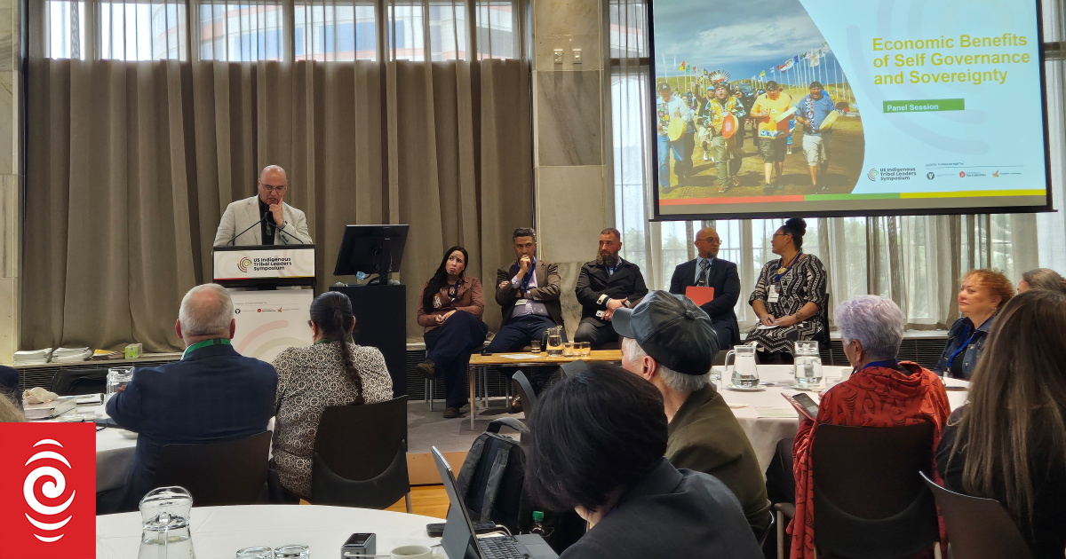 US tribal leaders meet with Māori at indigenous symposium | RNZ News