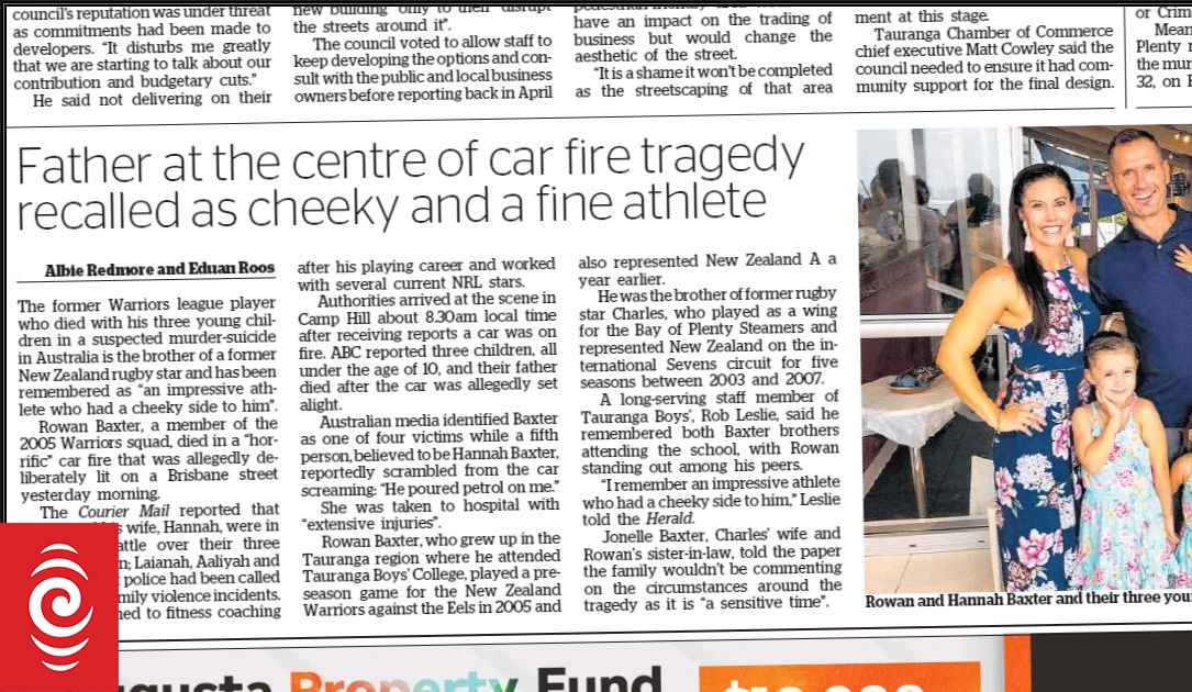 Horror headlines amplify the anger | RNZ