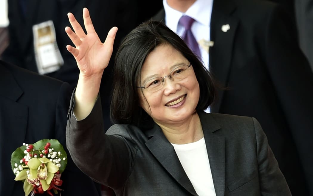 Taiwan president starts visit to Pacific | RNZ News
