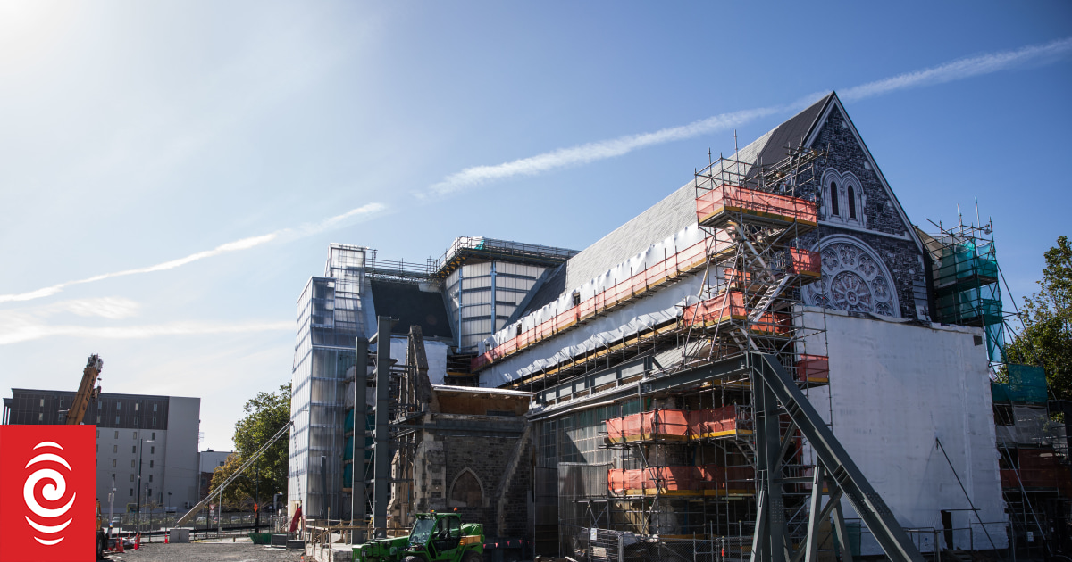 Christ Church Cathedral: Economists back finishing $240m rebuild | RNZ News