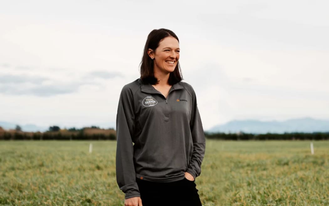Emma Poole becomes first woman to win Young Farmer of the Year | RNZ News