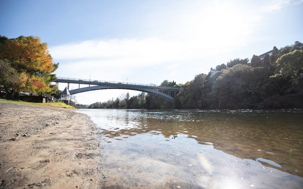 Search for man who jumped into Waikato River continues | RNZ News