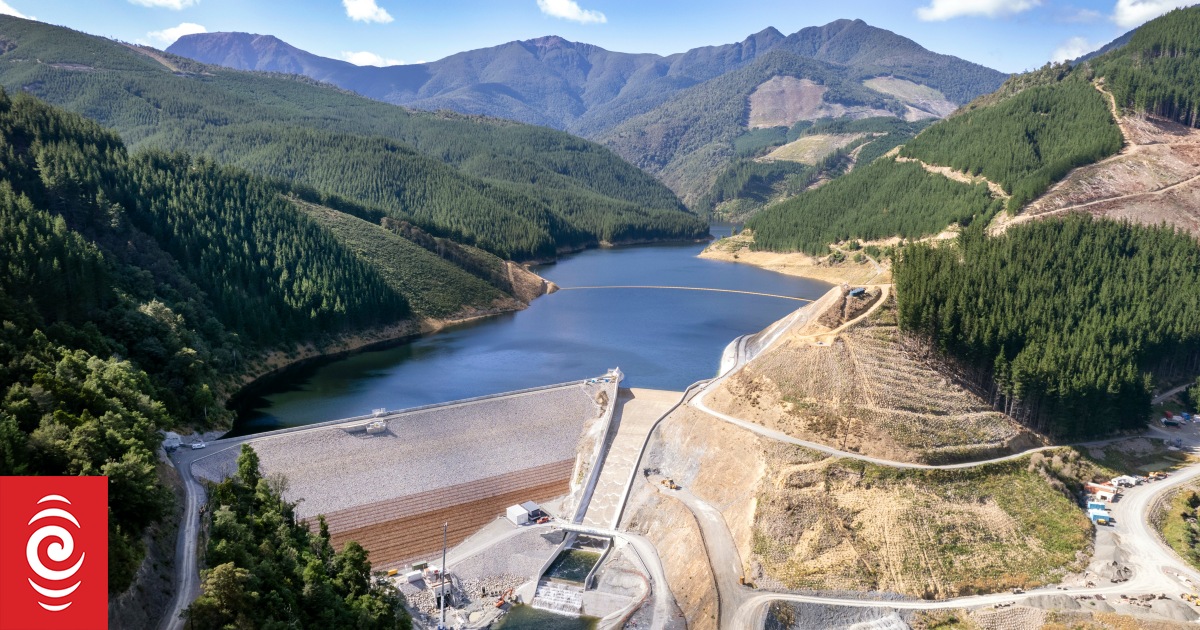 Waimea Community Dam full to capacity after recent rainfall | RNZ News