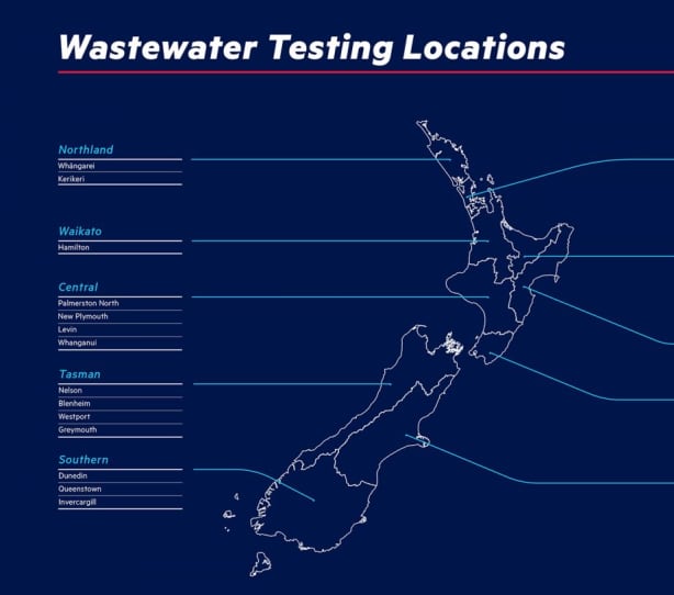 Drug tests on wastewater to be carried out across NZ | RNZ