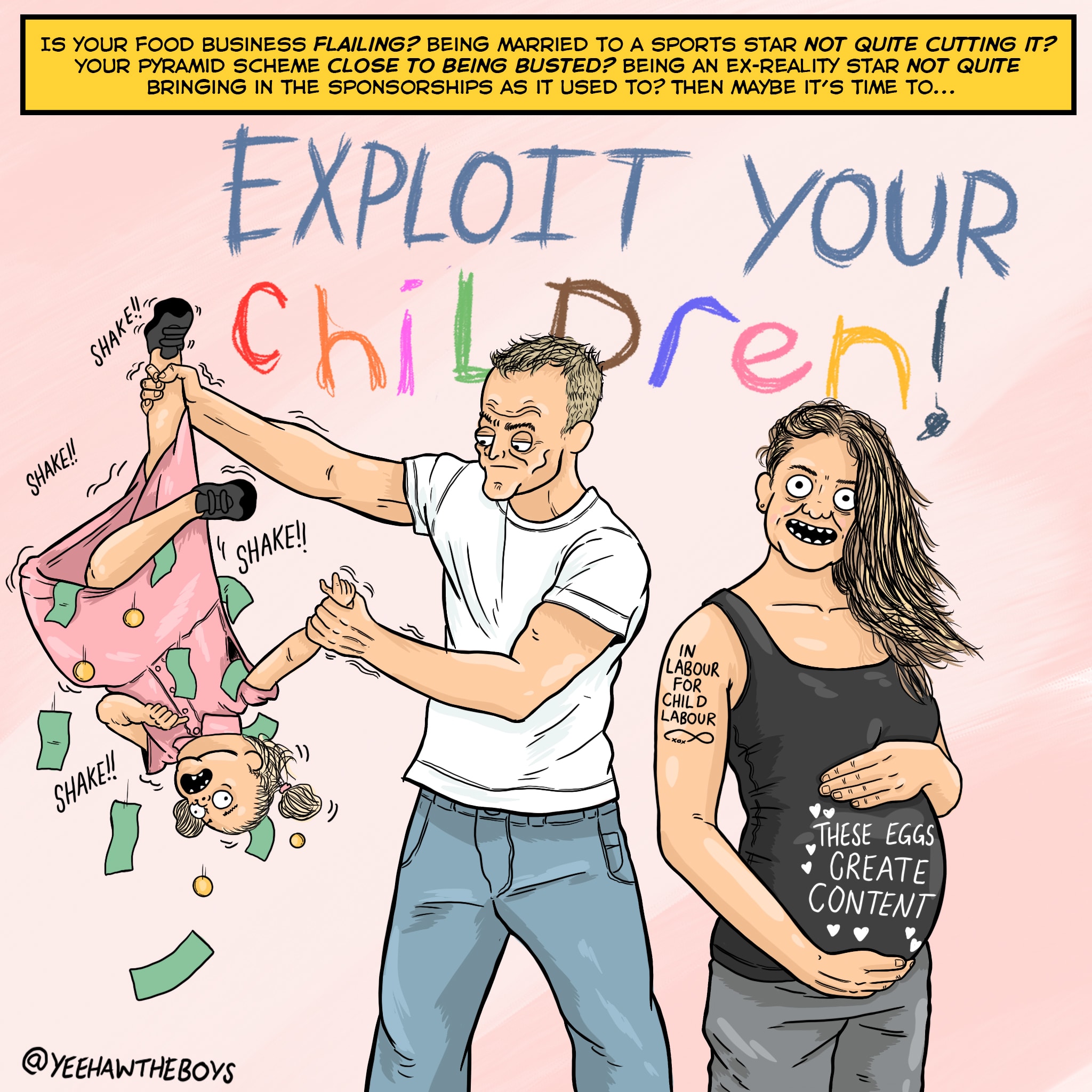 Daniel Vernon's YeeHawTheBoys comics | A Gallery from Saturday Morning ...