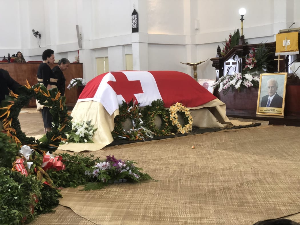 Nation marks the funeral of Tongan PM | RNZ News