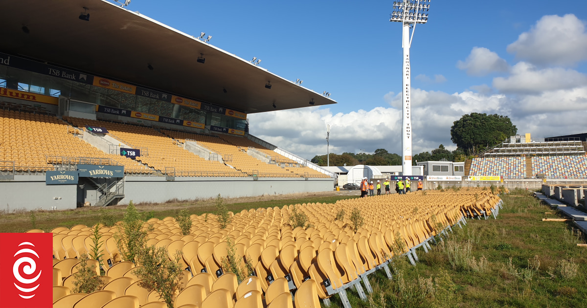 $50m Yarrow Stadium upgrade doesn't stretch to new seats | RNZ News