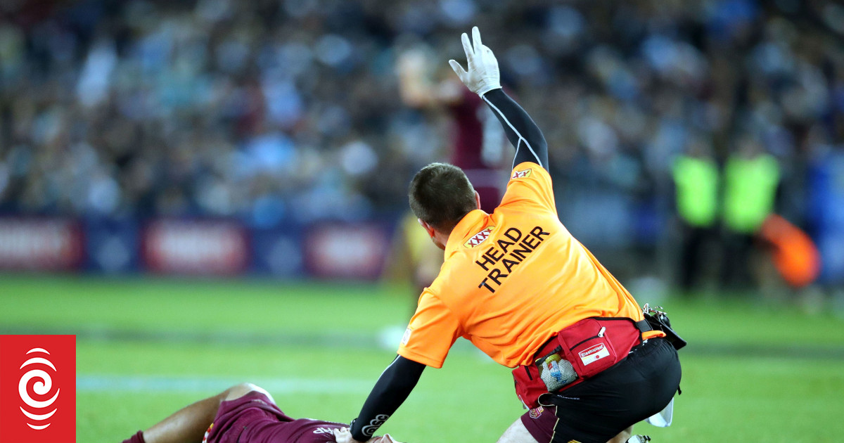 NRL responds to looming threat of concussion legal action | RNZ News