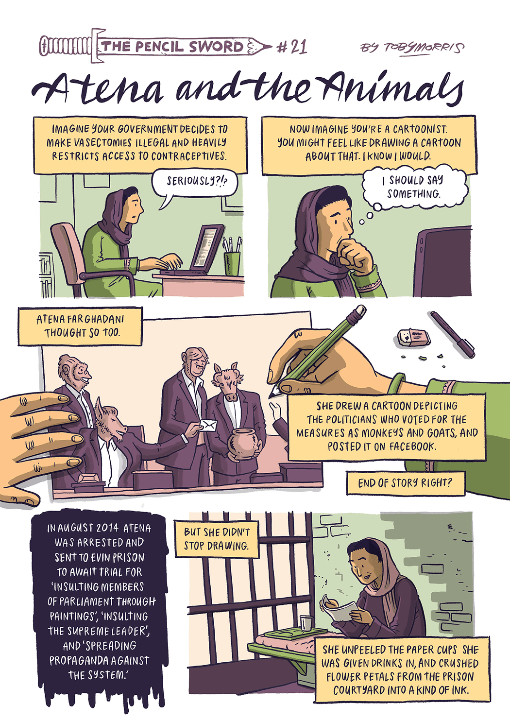 The Pencilsword: Atena and the Animals | RNZ News