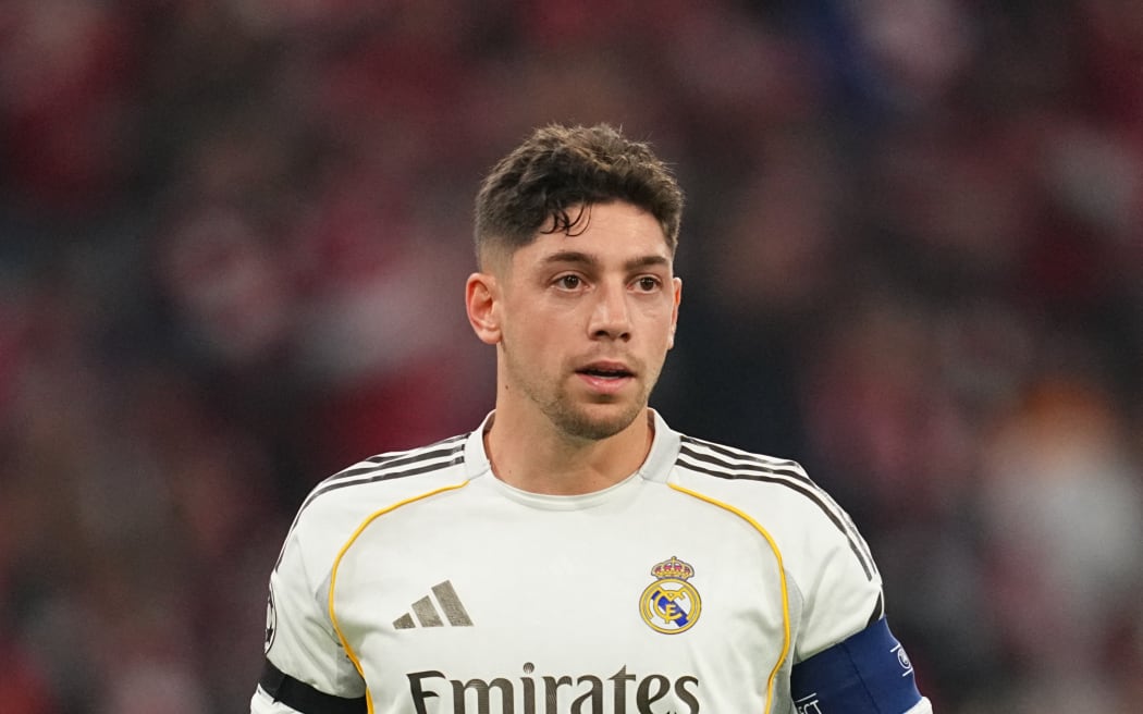 Real Madrid's Valverde suffers head injury after changing-room clash ...