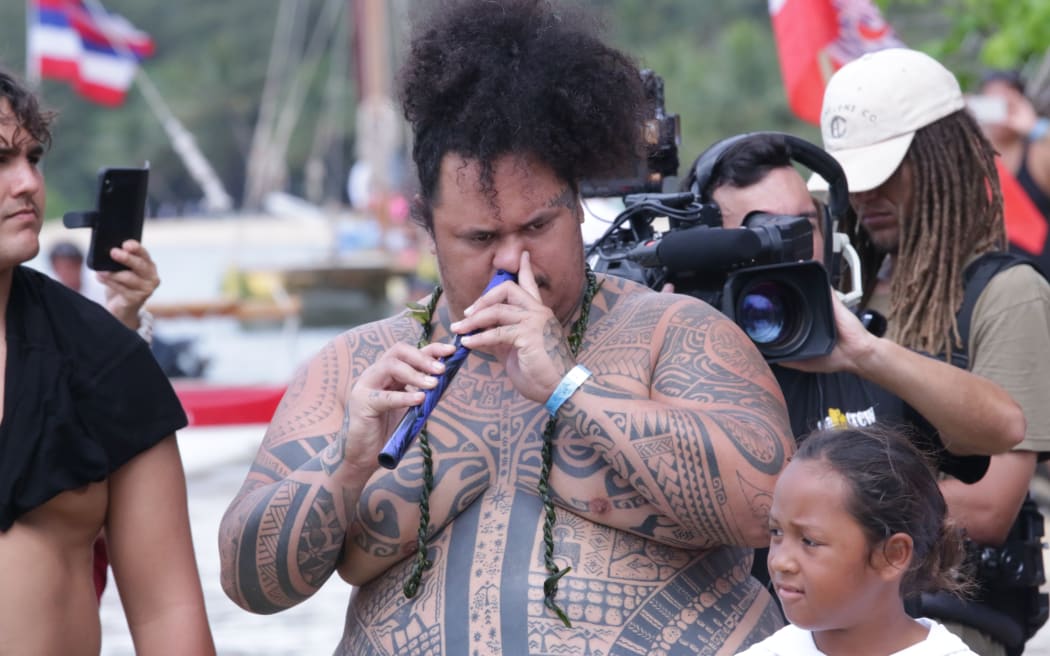 In pictures: Wa'a ceremony heralds the start of FestPAC - Pasifika TV