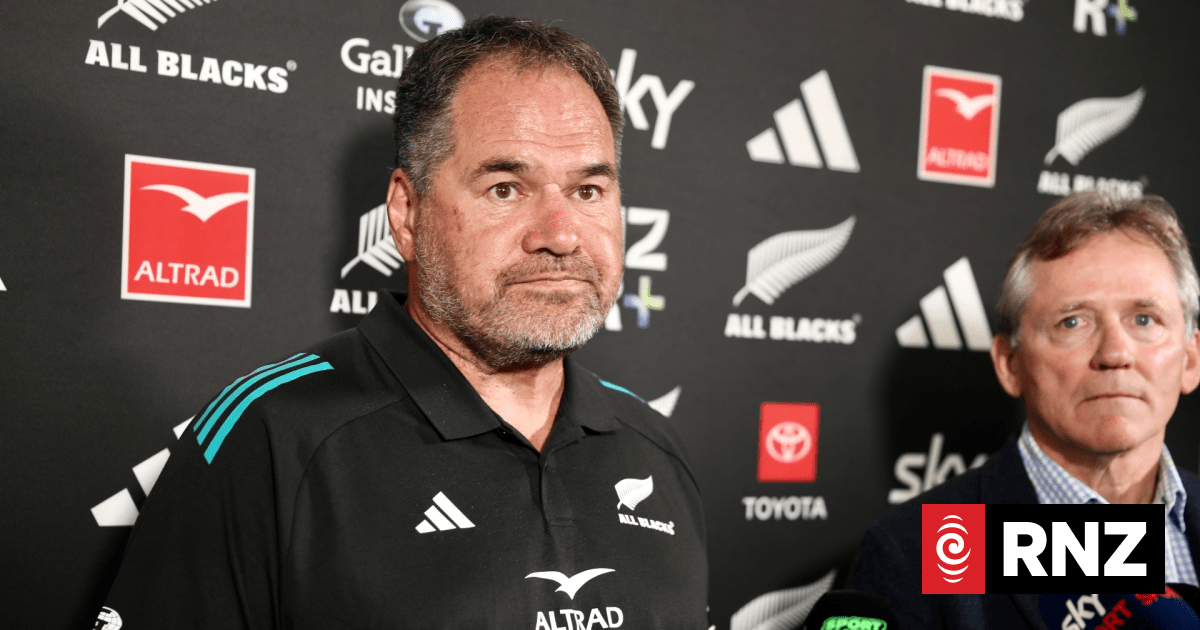 Dave Rennie named as new All Blacks coach | RNZ News
