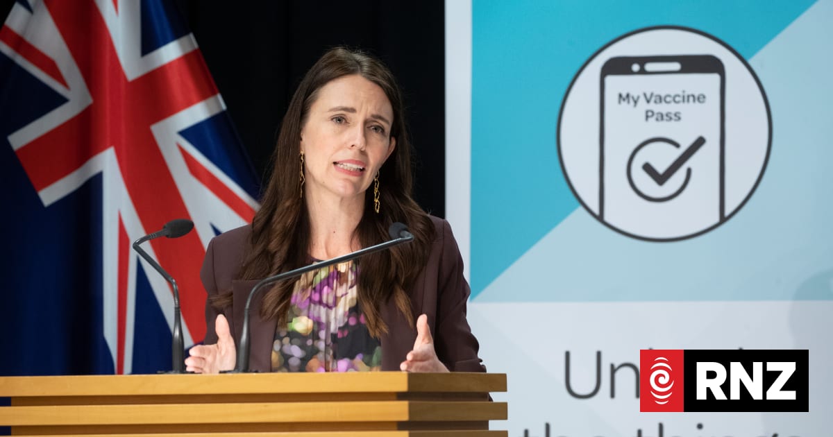 Prime Minister Jacinda Ardern announces any changes to traffic light ...