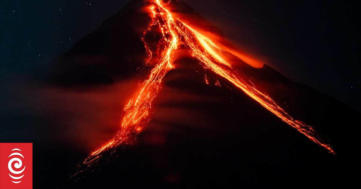 Residents in for months-long displacement as Philippine volcano spews ...