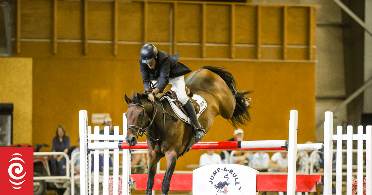 Watch: Olympic equestrian Maurice Beatson not slowing down after 215th ...