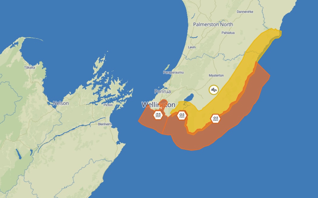 Cook Strait ferry sailings cancelled, residents told to stay off ...