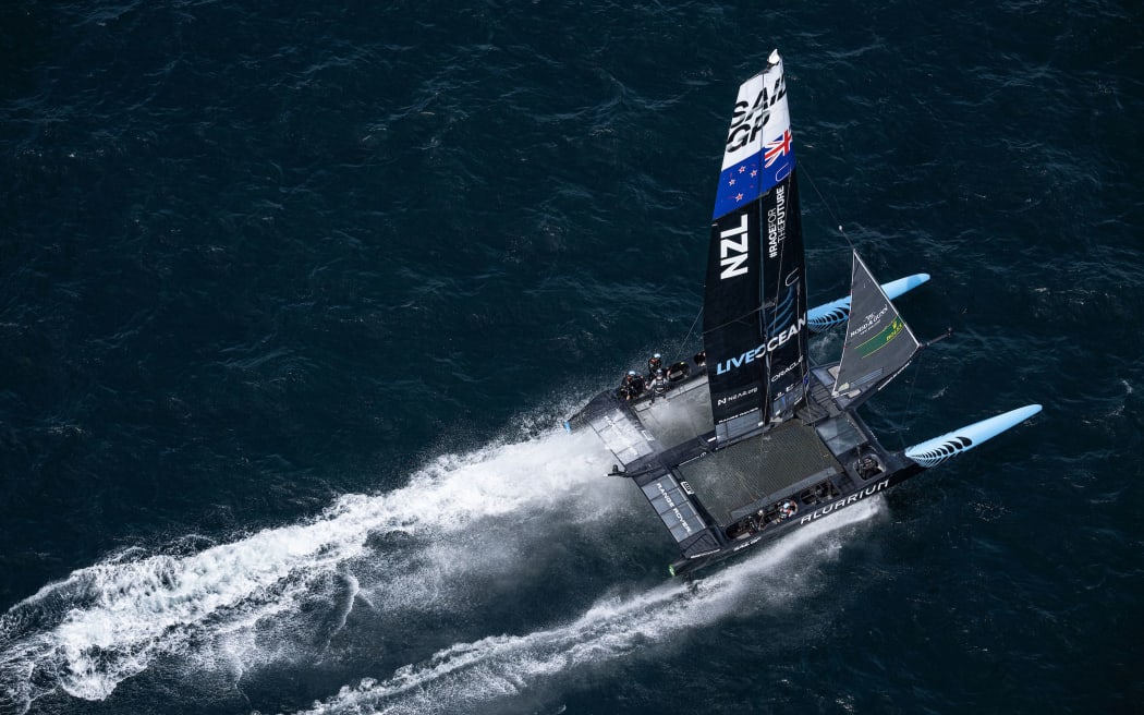 NZ delivers on day one of Sail Grand Prix in Christchurch | RNZ News