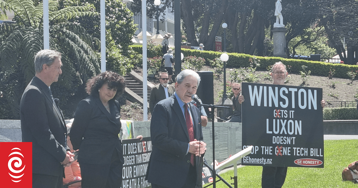 NZ First leader Winston Peters will not support Gene Technology Bill ...