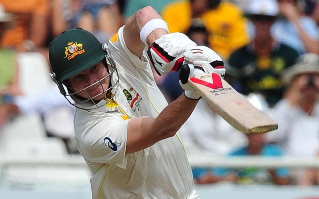 Smith belts big ton as tail whips India | RNZ News