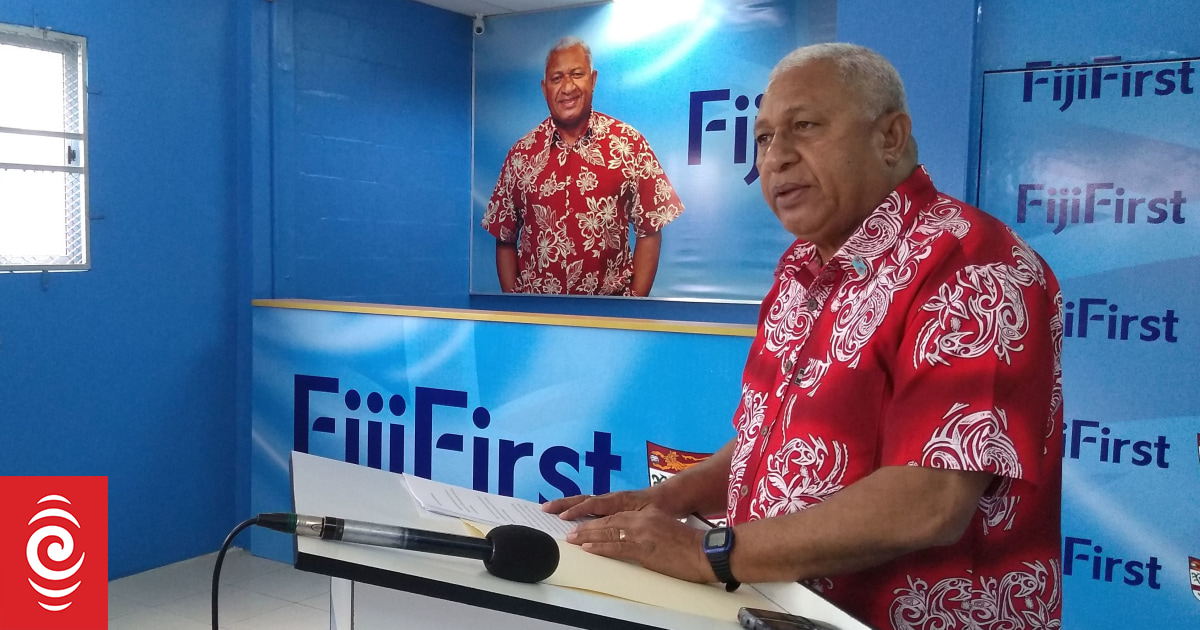 FijiFirst party's founding members step down | RNZ