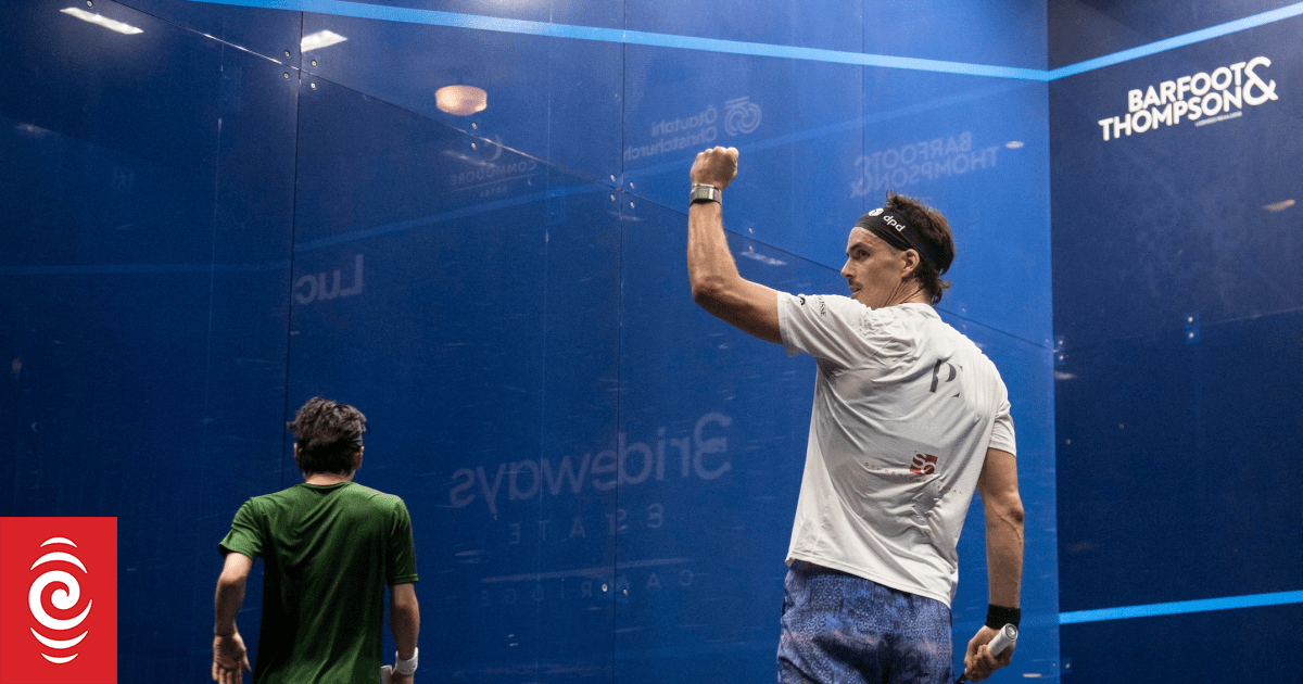 Kiwi Paul Coll wins third NZ Squash Open title | RNZ News