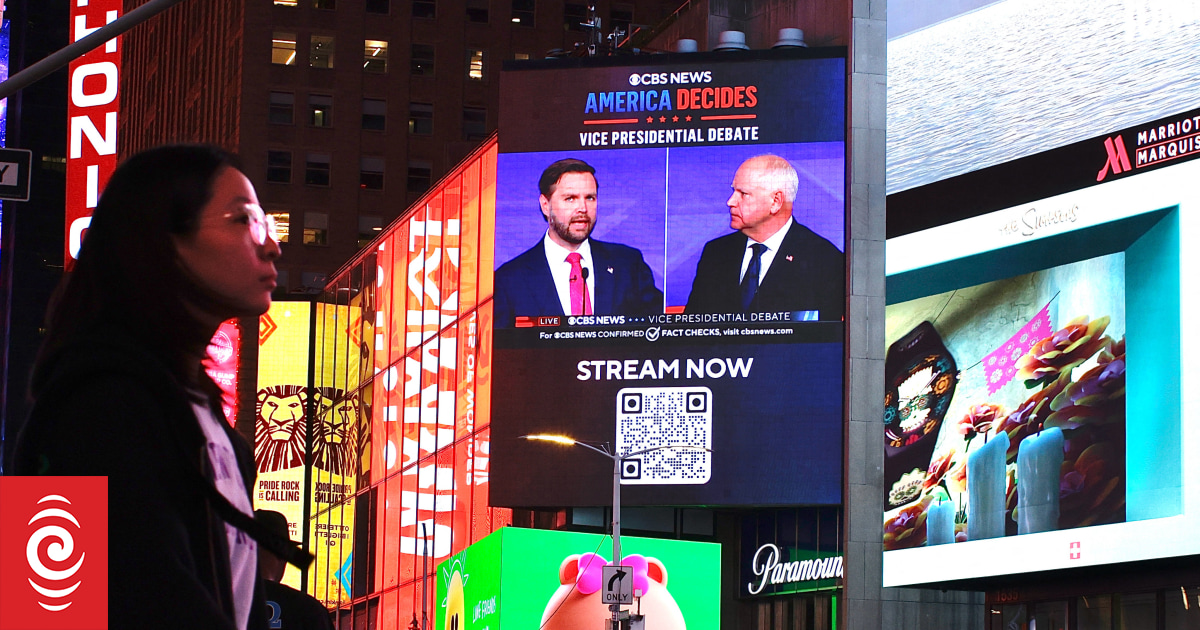 Seven things to know about the US vice presidential debate | RNZ News