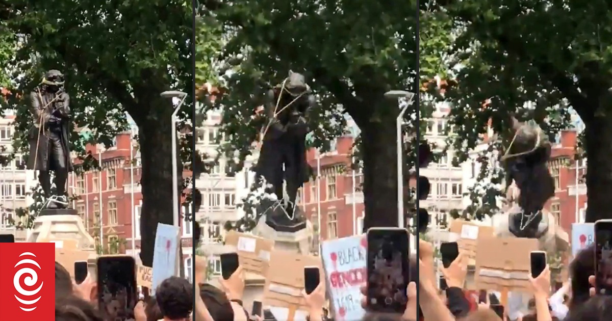 Contested statues must stay but with explanations, says Britain | RNZ News