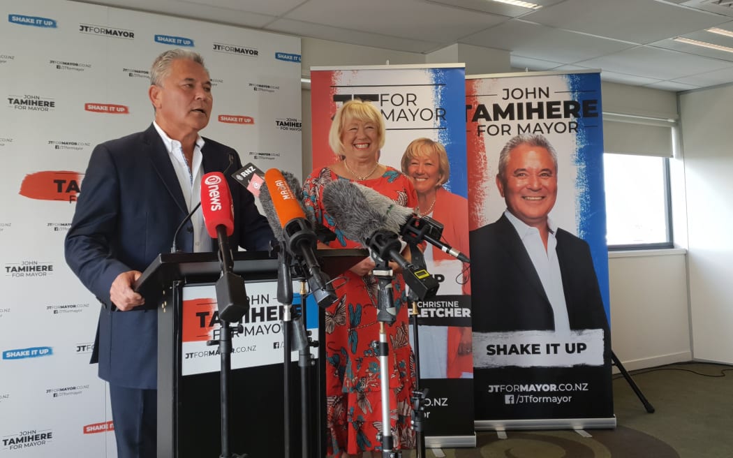 John Tamihere to run for Māori Party in Tāmaki Makaurau | RNZ News